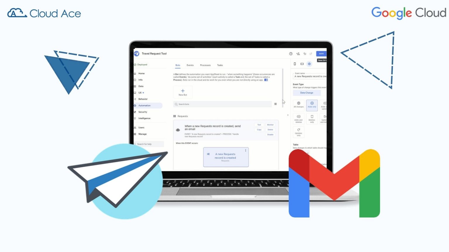 Google Workspace - Kết hợp AppSheet vào Gmail của người dùng