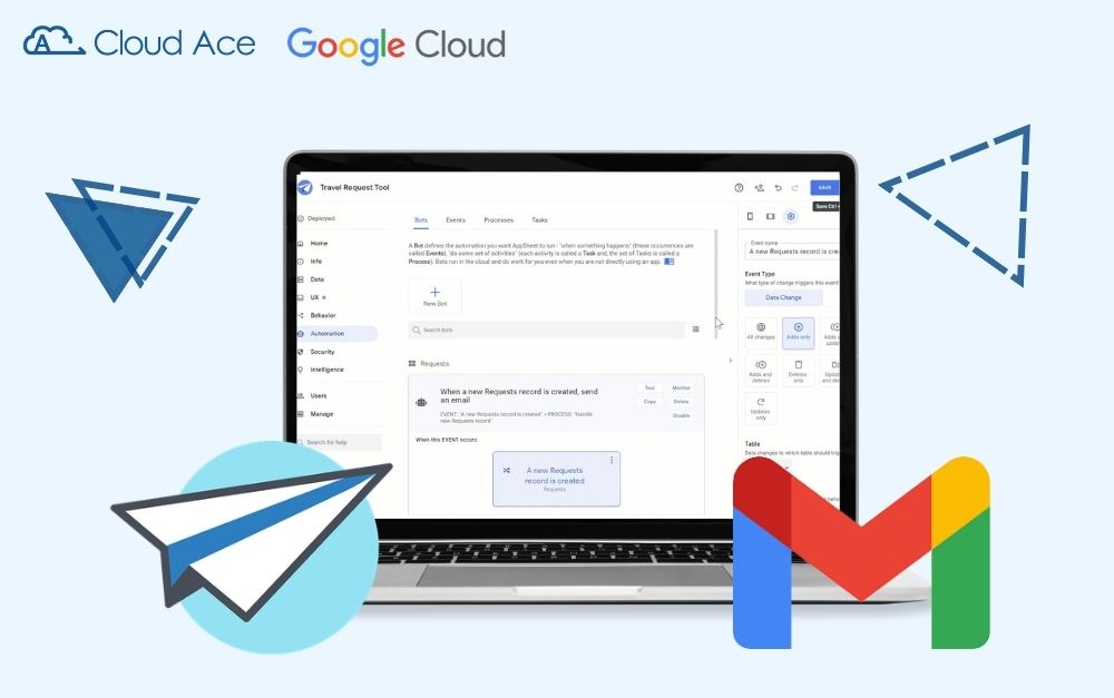 Google Workspace - Kết hợp AppSheet vào Gmail của người dùng