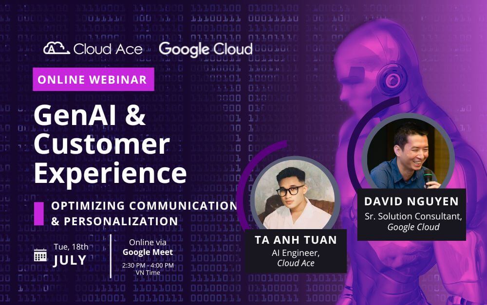 Cloud Ace Webinar: Google Cloud GenAI Trải Nghiệm Khách Hàng