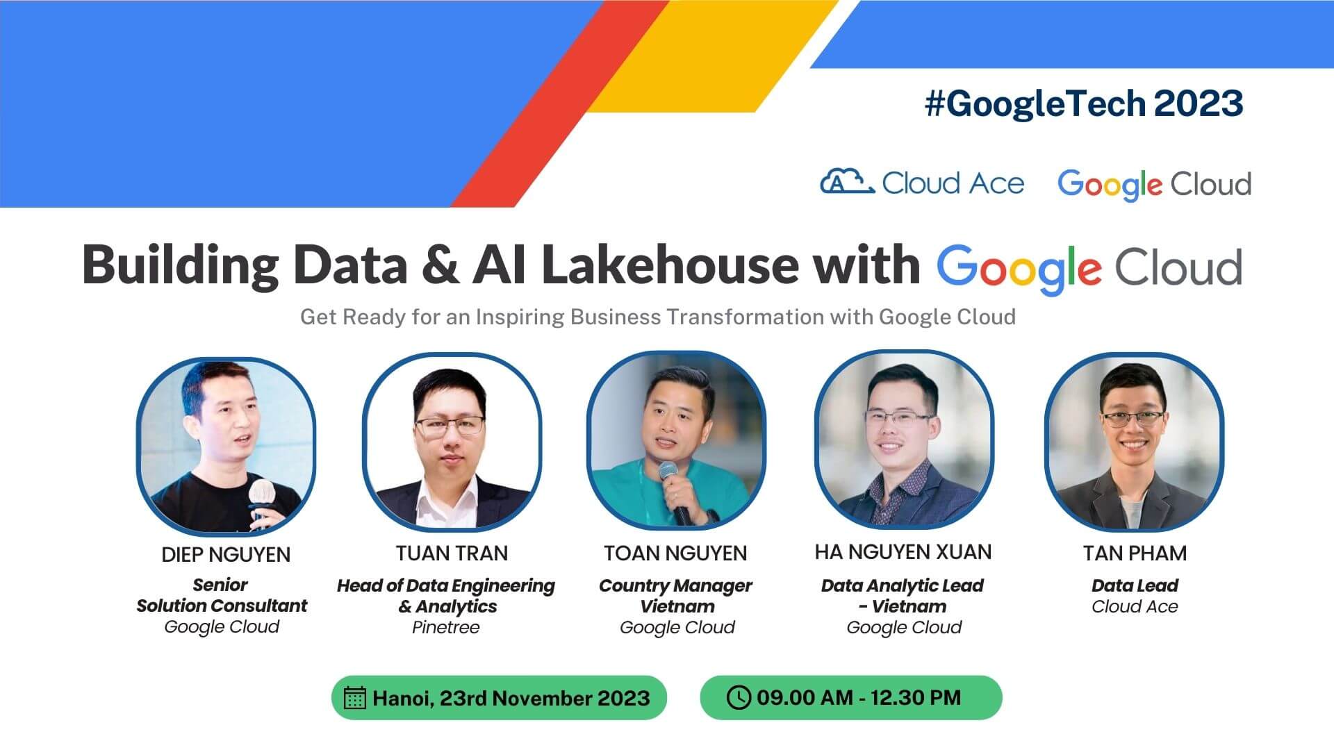 Cloud Ace Recap - Building Data & AI Lakehouse With Google Cloud